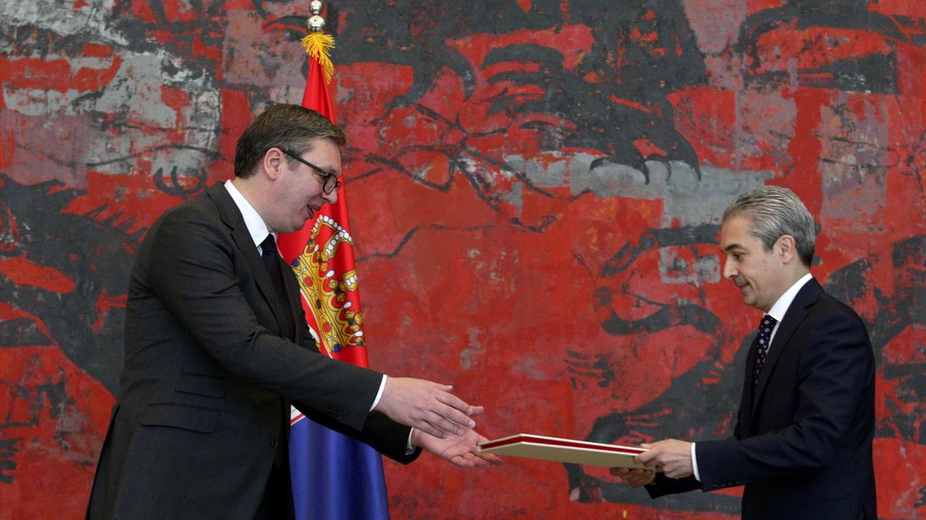 PREDSEDNIK SRBIJE PRIMIO AKREDITIVNA PISMA NOVOIMENOVANOG AMBASADORA ...