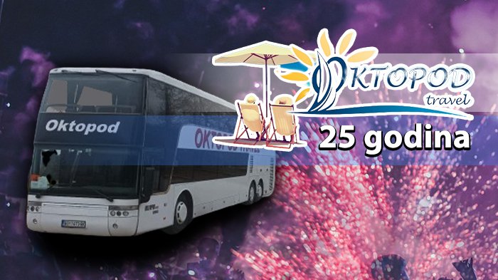 OKTOPOD TRAVEL PROSLAVIO VELIKI JUBILEJ - 25 GODINA RADA! Njihova ...