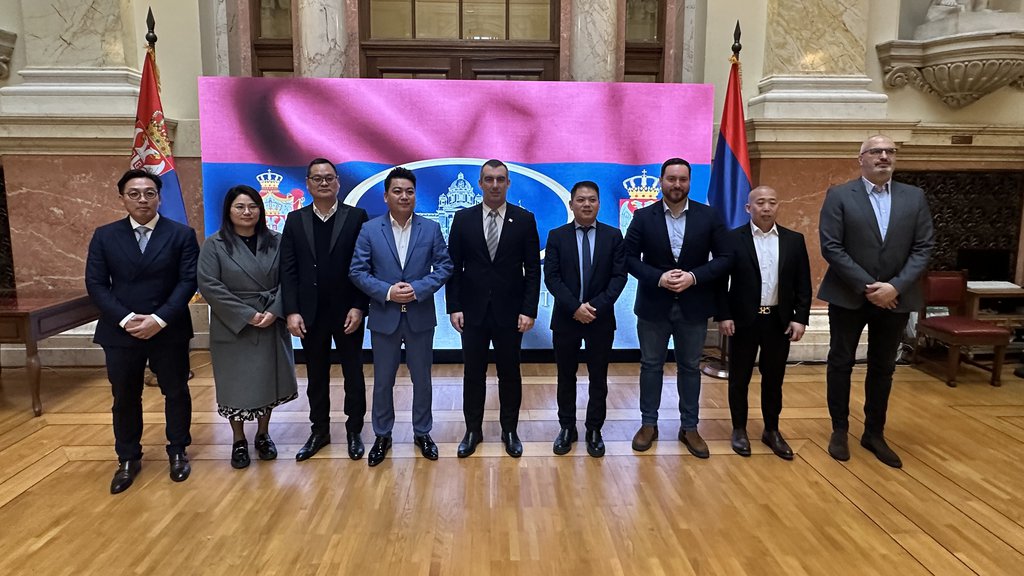 Dr Orlić sa delegacijom Asocijacije za promociju ekonomije, trgovine ...
