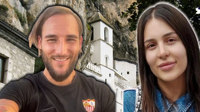 NAKON GUBITKA BEBE, Anastasija sa Gudeljom u TAJNOSTI boravila na Ostrogu! Pevačica bez trunke ...