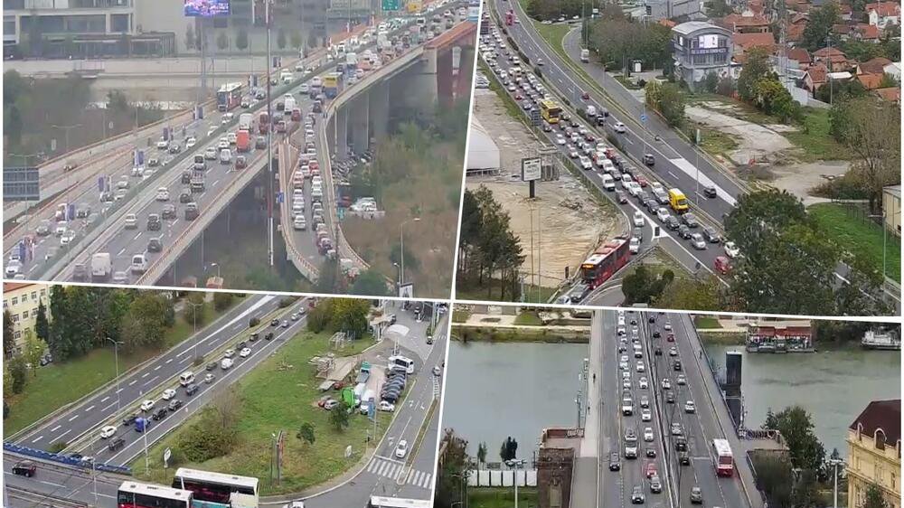 GUŽVE U BEOGRADU - Saobraćaj pojačan, a evo šta se dešava na graničnim ...