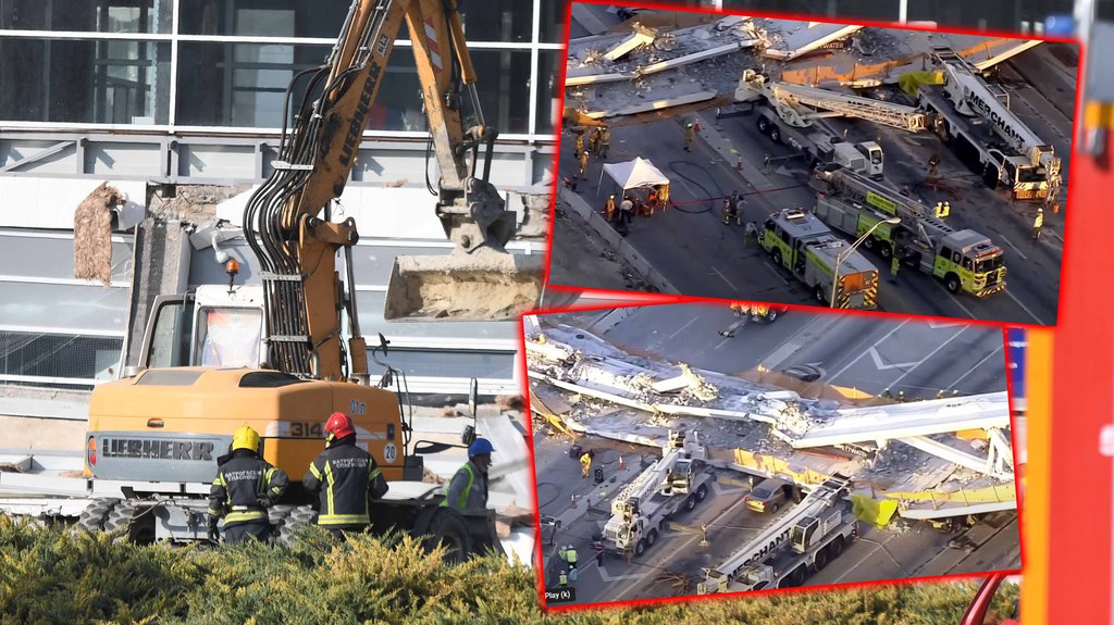 Tragedija u Novom Sadu podsetila na strašne nesreće u svetu: Obrušio se most u Majamiju ...