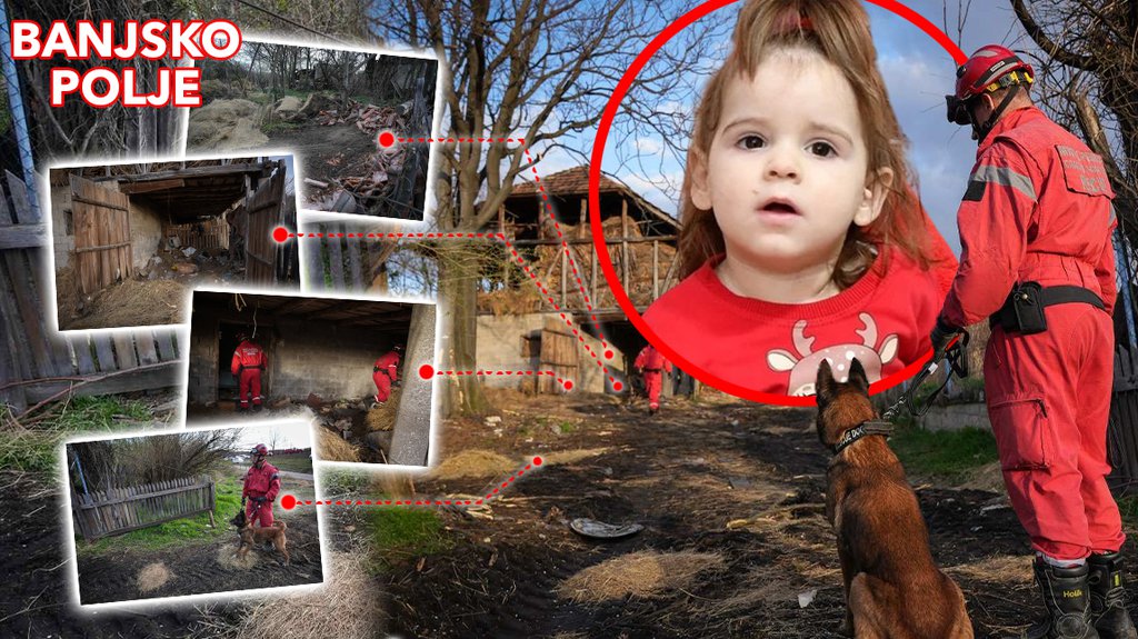 NAJNOVIJE INFORMACIJE IZ BANJSKOG POLJA: Evo šta se trenutno dešava u mestu gde je nestala Danka ...