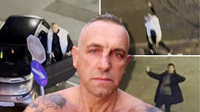 Napadnut Ivan Gavrilović ispred zgrade Pinka, pogledajte snimak incidenta nasred ulice (VIDEO ...