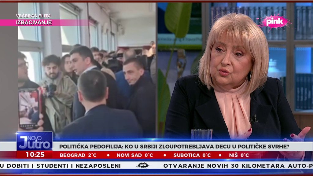 'POBEGLA SAM OD INCIDENTA, ALI OD RAZGOVORA I DIJALOGA NIKADA NEĆU' Đukić Dejanović za Pink ...