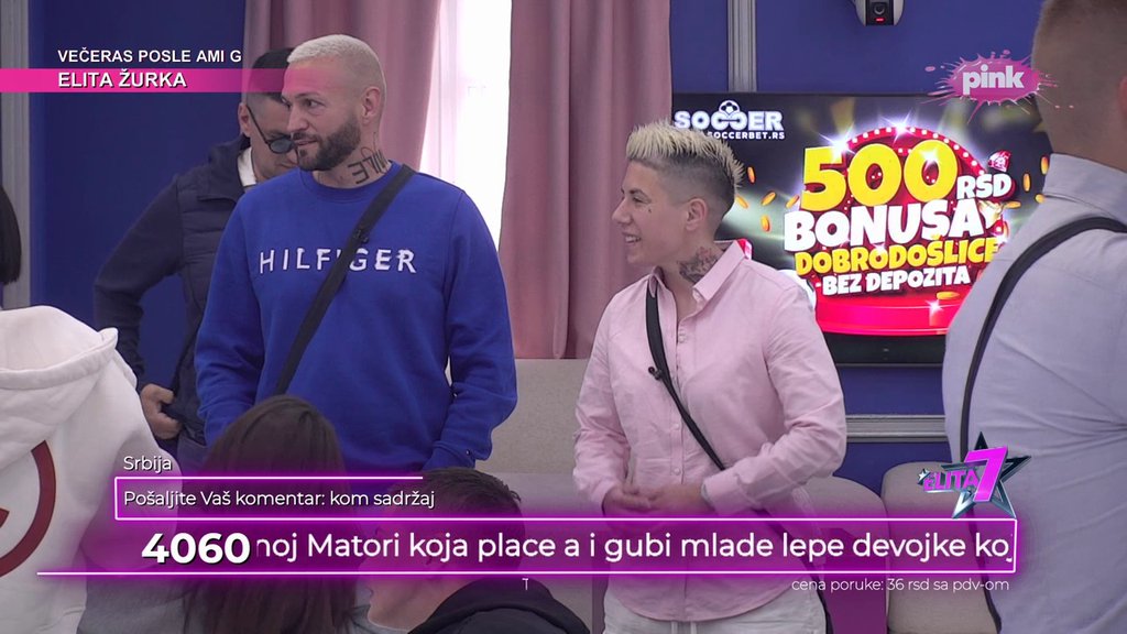 SVI NA PINK! Upravo počinje gala proslava Matorinog rođendana! Dobar provod je ZAGARANTOVAN ...