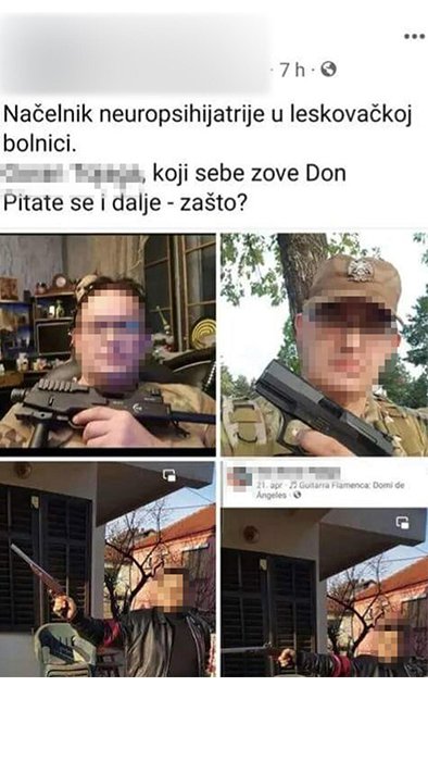 Načelnik leskovačke psihijatrije podneo ostavku: Na društvene mreže ...