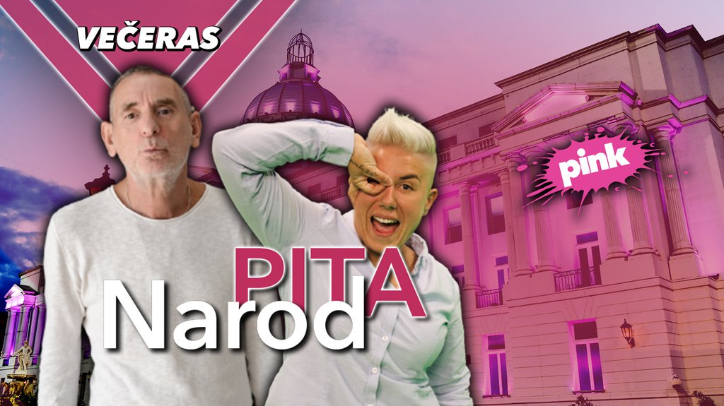 SVI NA PINK! Počinje emisija ''Narod pita'' - Na vaša pitanja će odgovarati Matora i Lepi Mića ...