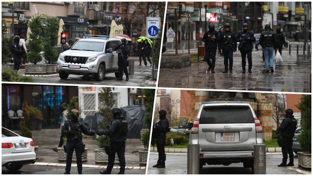 OPSADNO STANJE NA SEVERU MITROVICE! Nikada veći broj specijalaca Kosovske policije, zaposeli ...