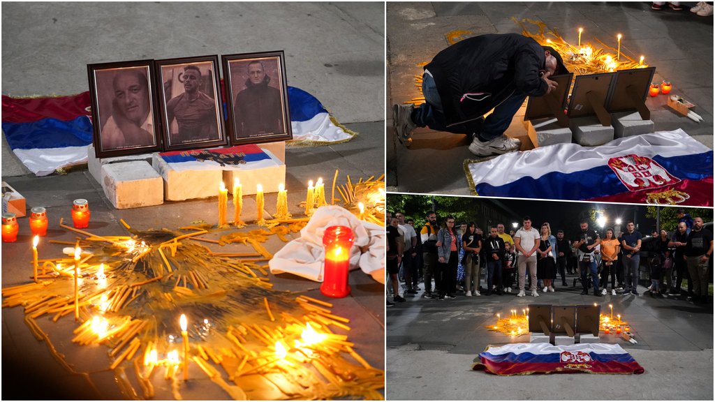 BEOGRAD PALI SVEĆE ZA SRBE, UBIJENE NA KOSOVU I METOHIJI: Hiljade ...