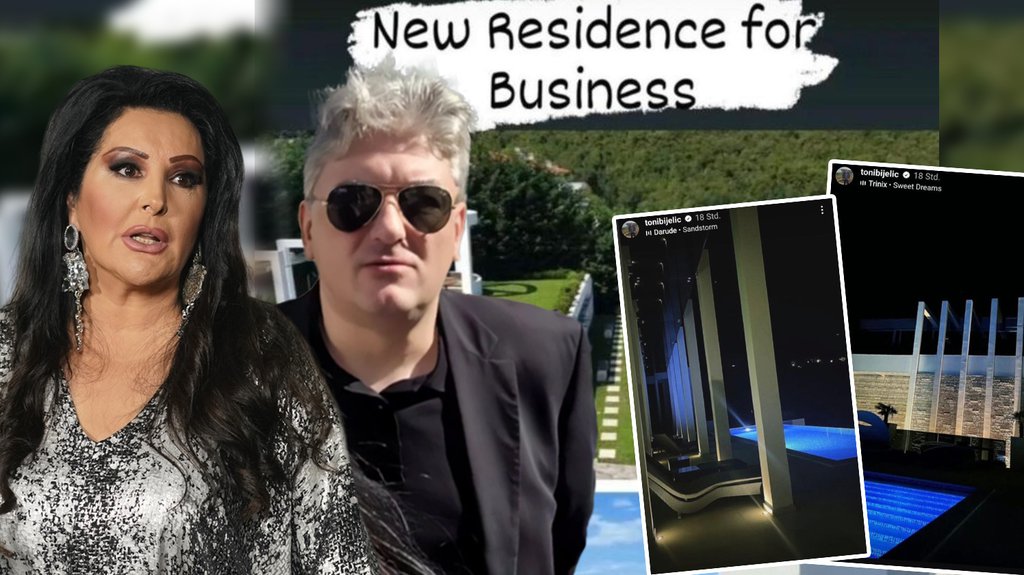 OVO JE VILA GDE ŽIVI TONI BIJELIĆ OD KAKO SE RASTAO SA DRAGANOM MIRKOVIĆ! Kupio ju je pre sedam ...