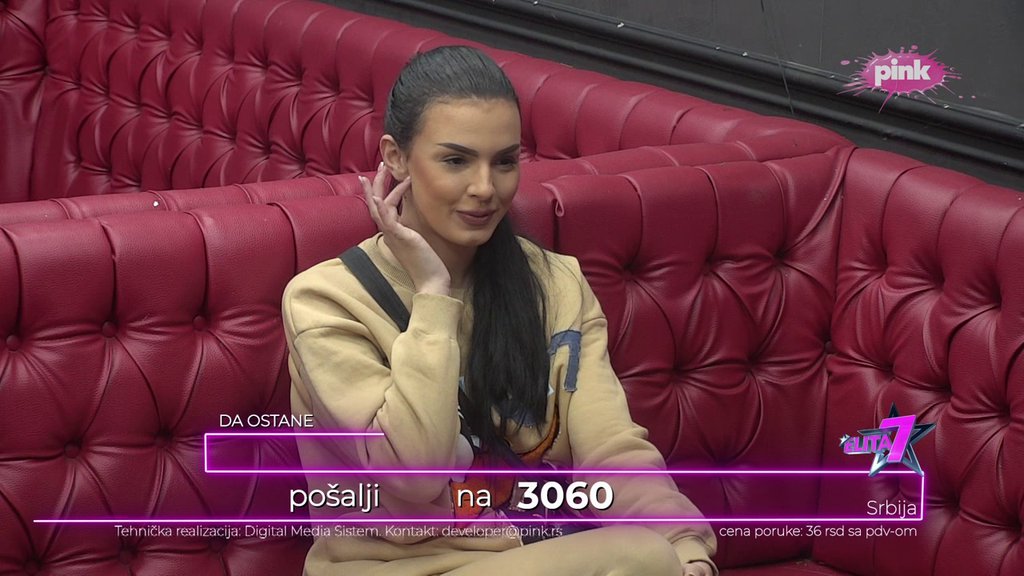 TRK NA PINK! Anita je upravo stigla u Šiša bar, kako bi otvorila dušu voditelju Darku ...