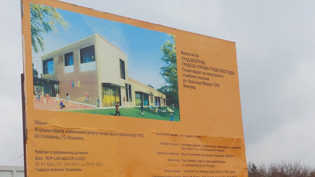 pink.rs | POČELA IZGRADNJA VRTIĆA U STEPOJEVCU! VESIĆ: Za mene je ...