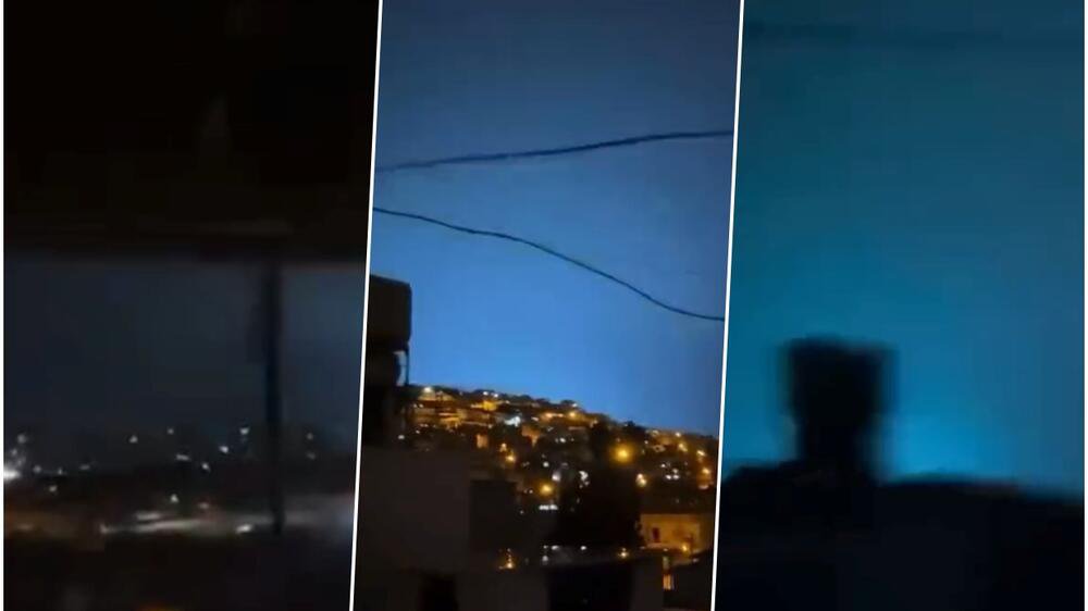 PONOVO BLJESNULA PLAVA SVETLOST NA NEBU IZNAD TURSKE - Misteriozni fenomen tokom potresa o kom ...