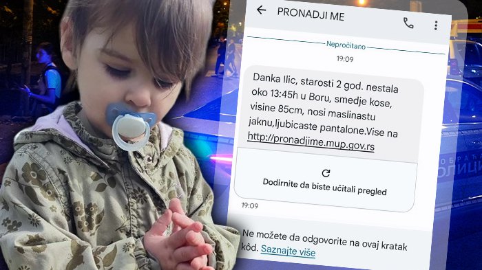 ONI SU POSLEDNJI VIDELI DANKU PRE NEGO ŠTO JE NESTALA Najnovije informacije iz Bora: Majka se NA ...