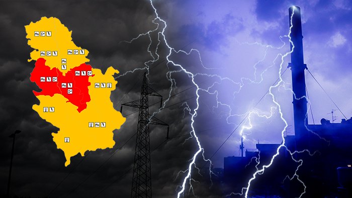 APOKALIPTIČNA SLIKA KOJA JE DANAS OBIŠLA SRBIJU! Pogledajte prizor ...