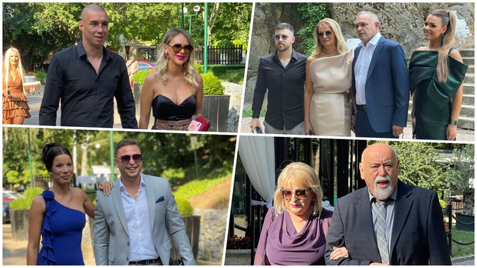 POZNATI STIGLI NA MARIJINU I JOVANOVU SVADBU! Marko Nikolić došao u ...