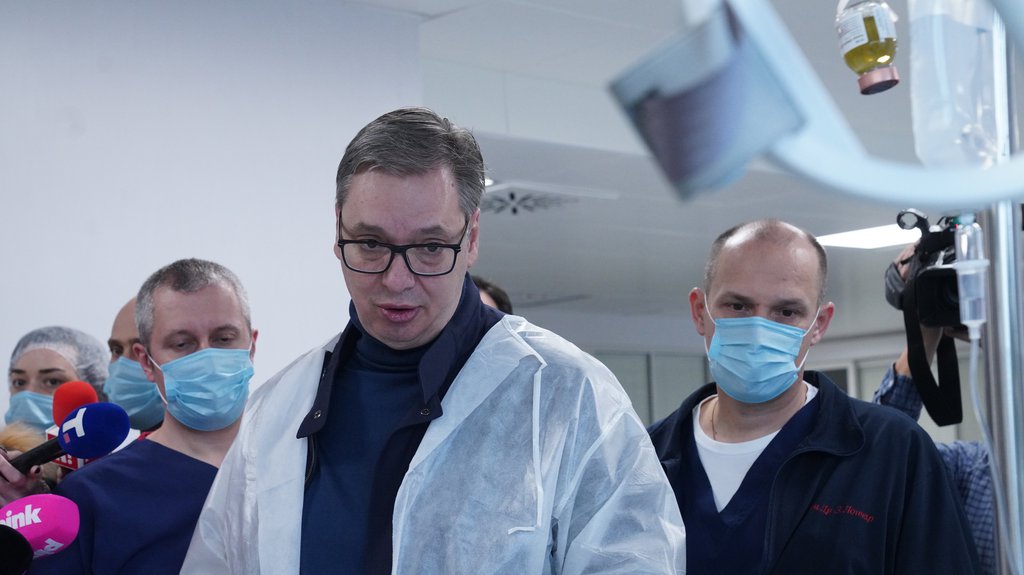 'SRBIJA JE UZ VAS' Vučić: Uvek uz naše sestre i braću iz Severne ...