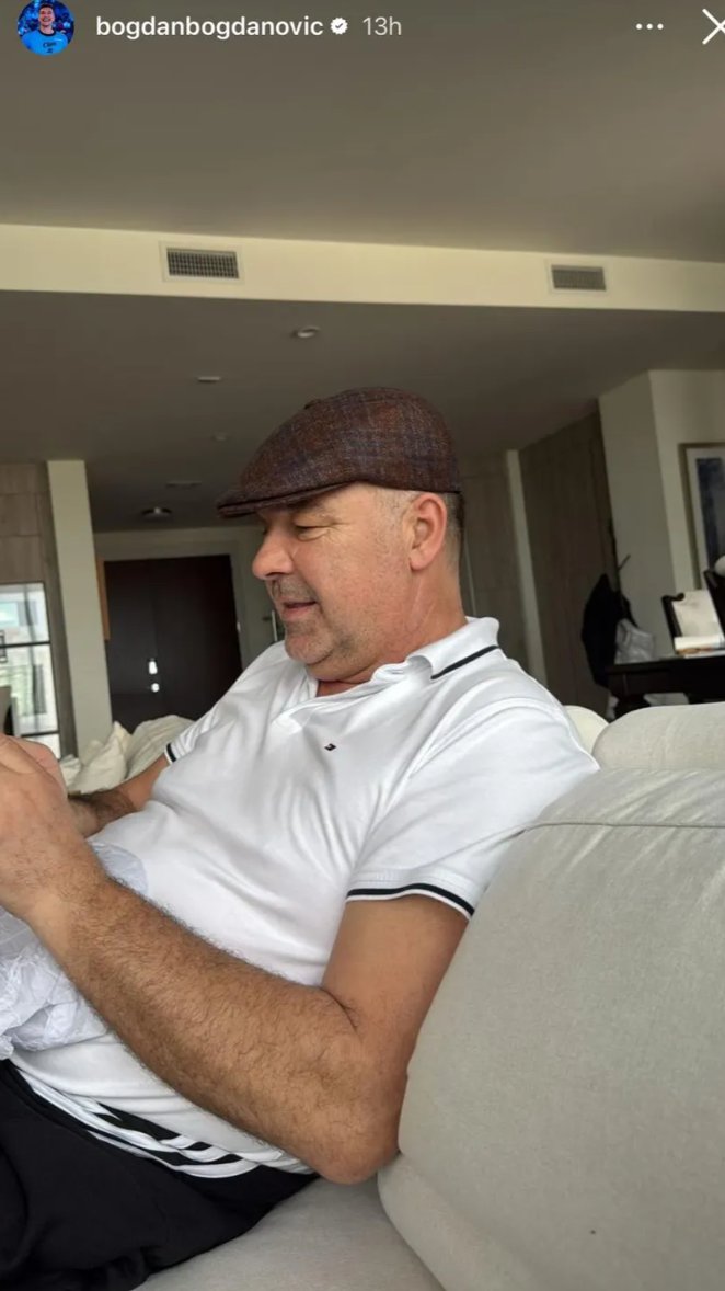 Evo kako izgleda otac Bogdana Bogdanovića: Košarkaš mu na poseban način čestitao rođendan (FOTO ...