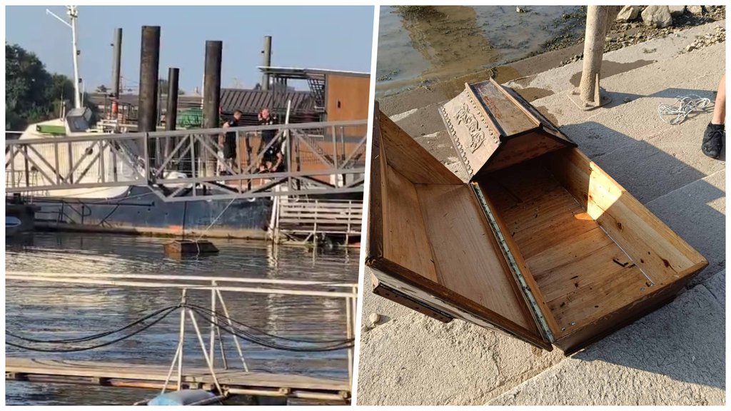 Bizarna scena na Savi: Građani videli mrtvački sanduk koji pluta rekom, reagovala rečna policija ...