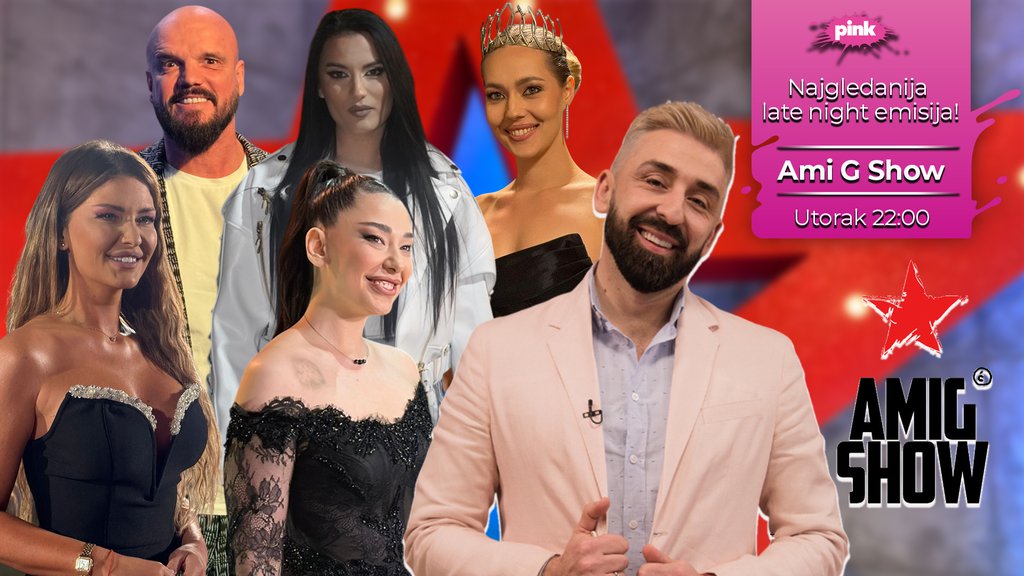 NOVI HITOVI, NIKADA ISPRIČANE PRIČE I GLAMUR! ‘Ami G Show’ okuplja ...
