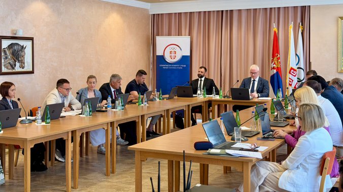 Članovi Izvršnog odbora Olimpijskog komiteta Srbije otputovali su 'Soko ...