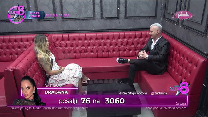 SVI NA PINK: Aneli Ahmić je stigla u Šiša bar, vreme je da otvori dušu voditelju Milanu ...