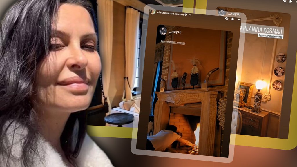 RASKOŠ, GLAMUR I SJAJ: Elena Karaman Karić pokazala svoj dom, kuću ...