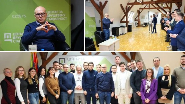 LIDER NAPREDNJAKA MILOŠ VUČEVIĆ PODRŽAO MLADE KOJI ŽELE DA PREUZMU ...