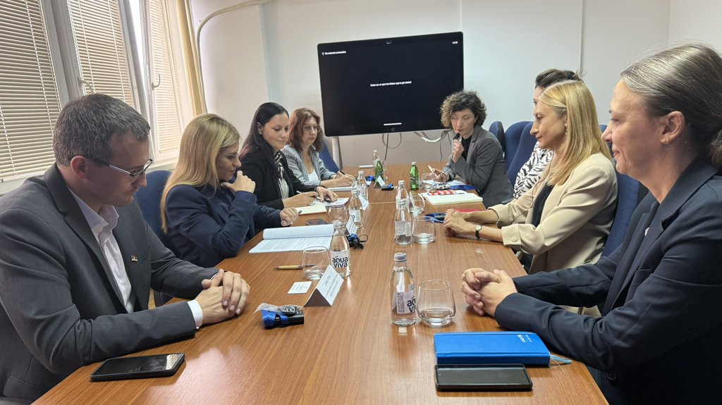 DRAGOCENA SARADNJA Ministarka Stamenkovski: Zajedno sa UNICEF-om jačamo ...