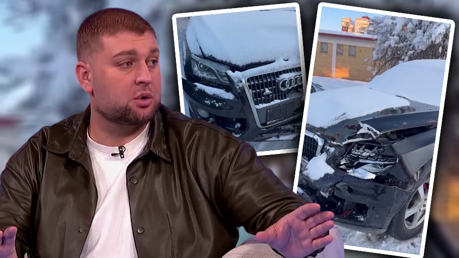 Pogledajte smrskani auto bivšeg učesnika Elite: Oglasio se za Pink.rs ...